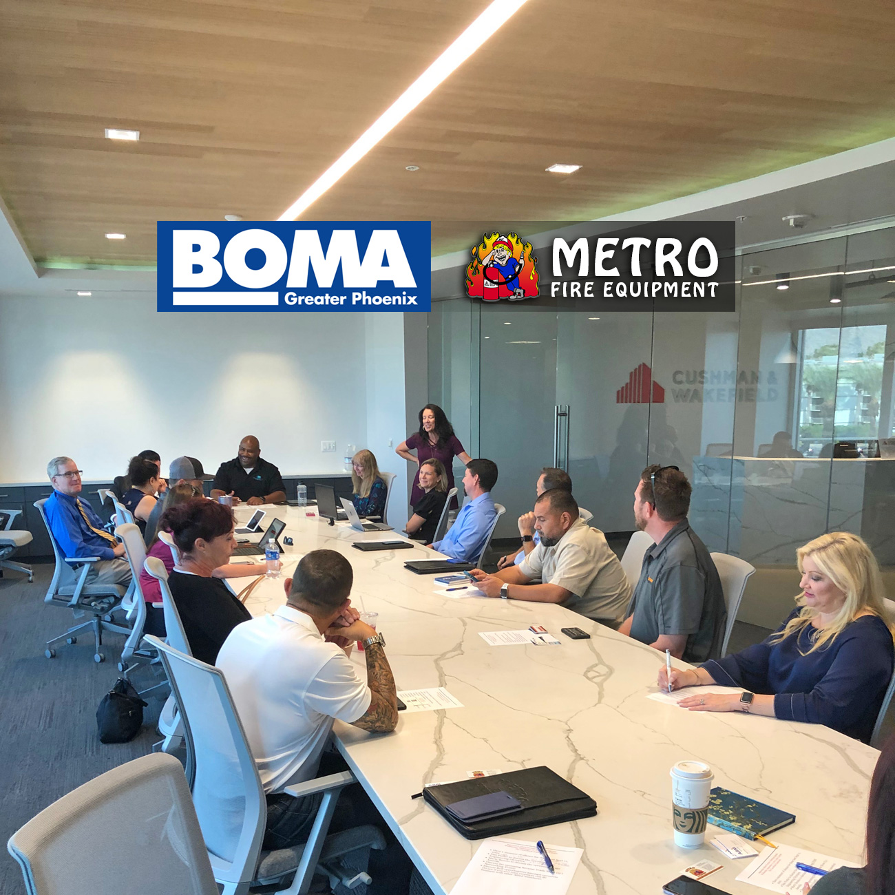 Metro Fire Equipment and BOMA - Metro Fire+Security